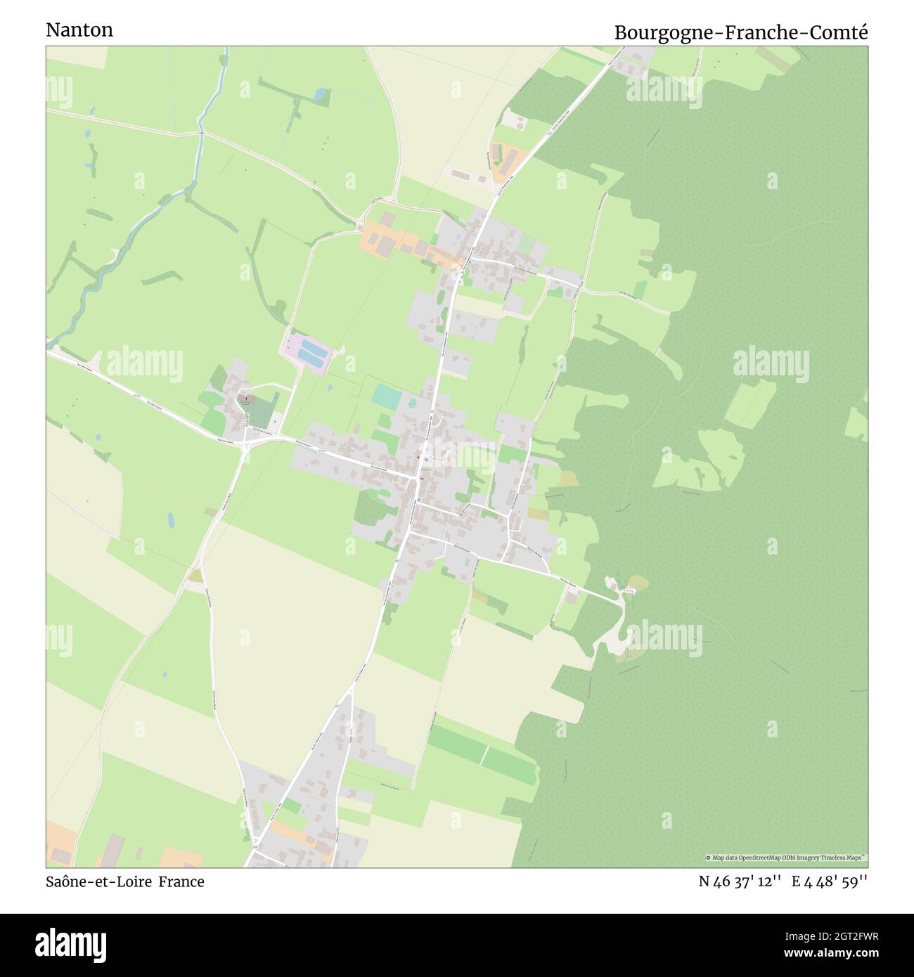 Map of nanton hi-res stock photography and images - Alamy