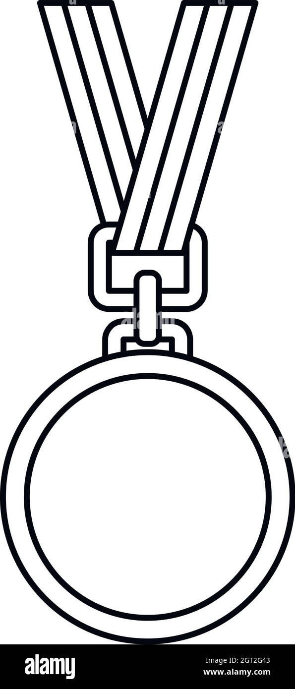 Cat icon outline vector Stock Vector Images - Alamy