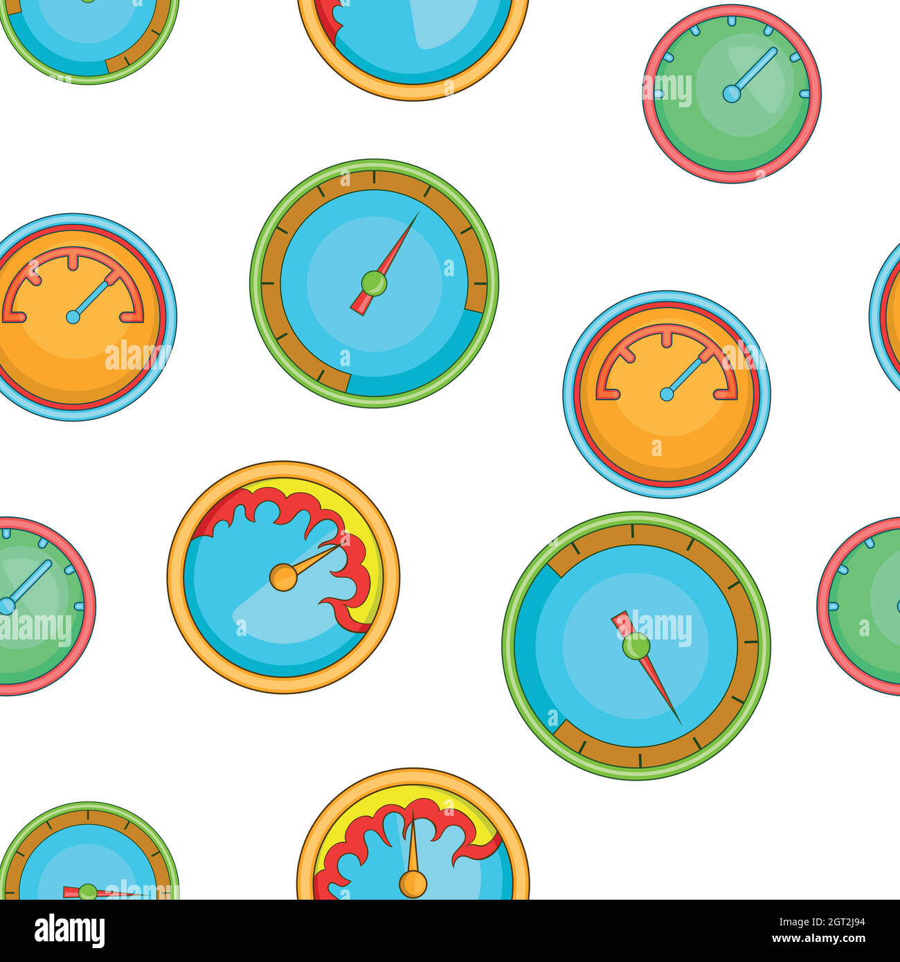 Engine speedometer pattern, cartoon style Stock Vector Image & Art - Alamy