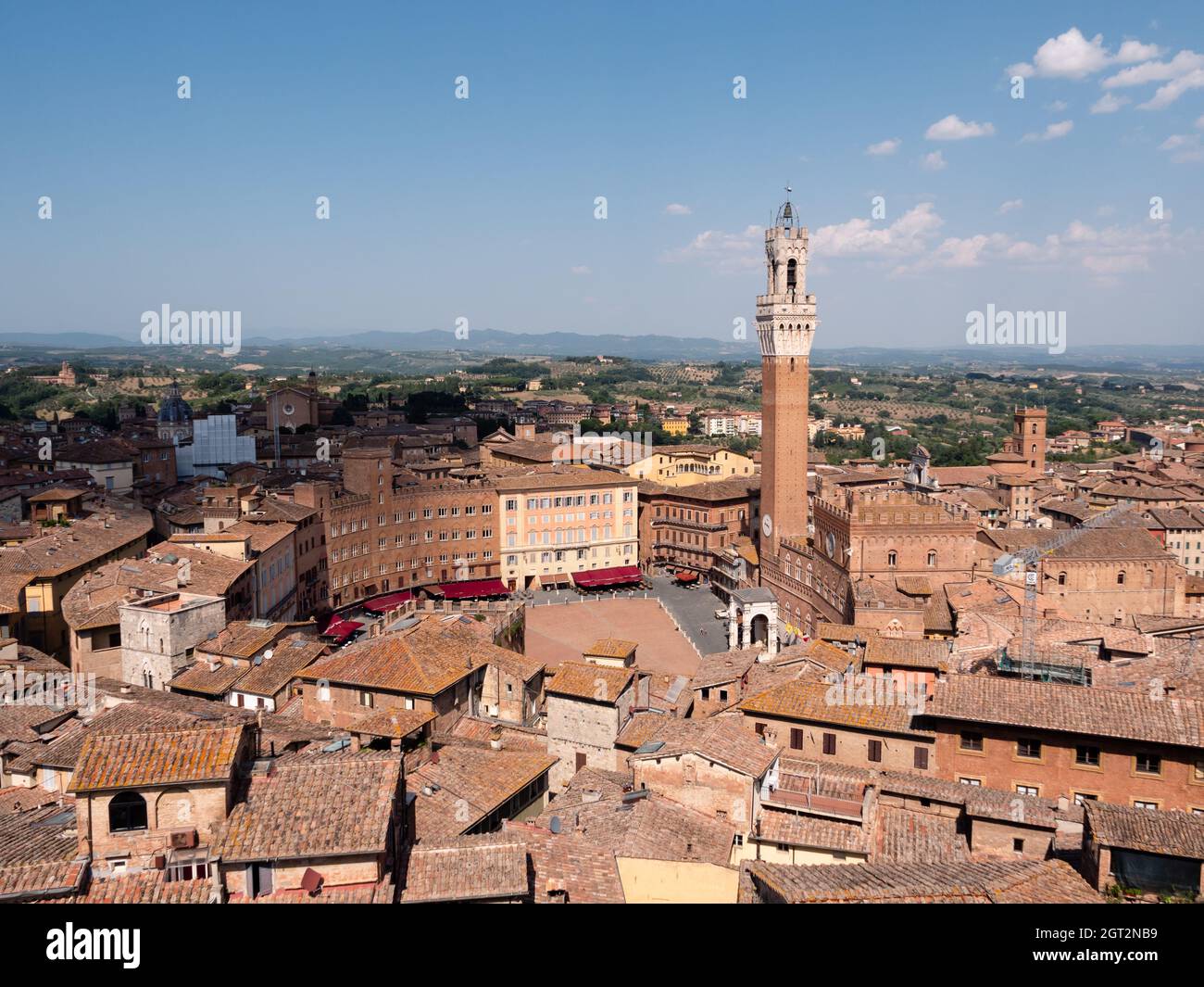 Aerial view of il campo hi-res stock photography and images - Alamy