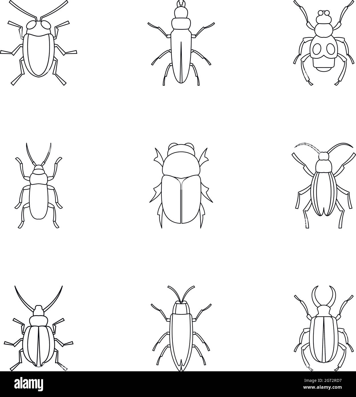 Dangerous insects Stock Vector Images - Alamy