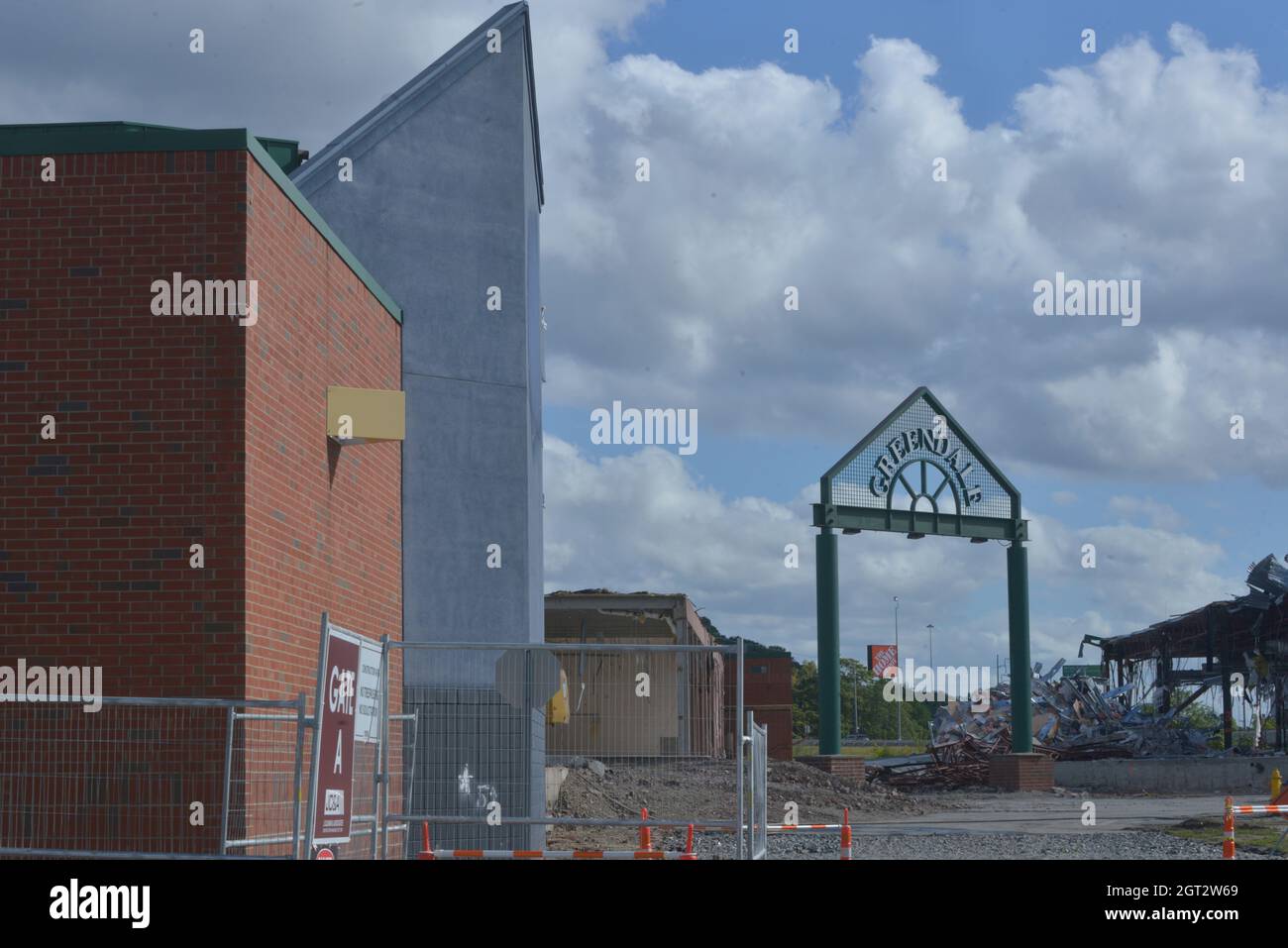 Worcester, Massachusetts, USA. 21st Sep, 2021. Greendale mall is being ...
