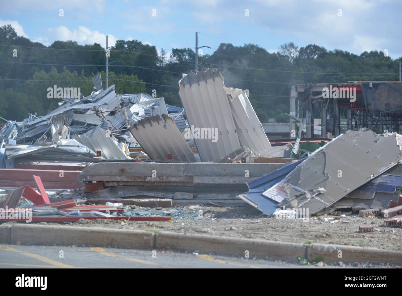 Worcester, Massachusetts, USA. 21st Sep, 2021. Greendale mall is being ...