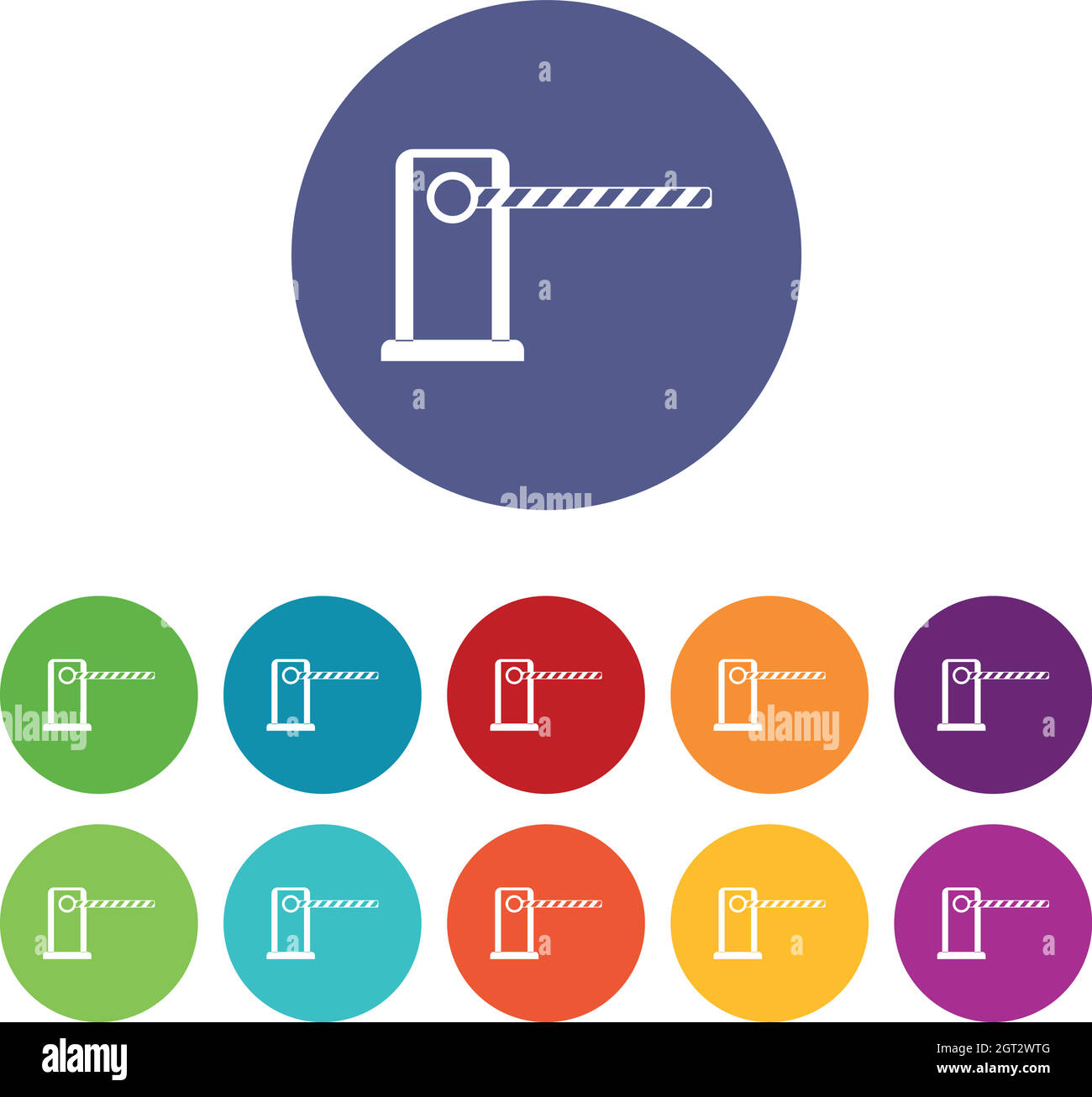 Parking entrance set icons Stock Vector Image & Art - Alamy