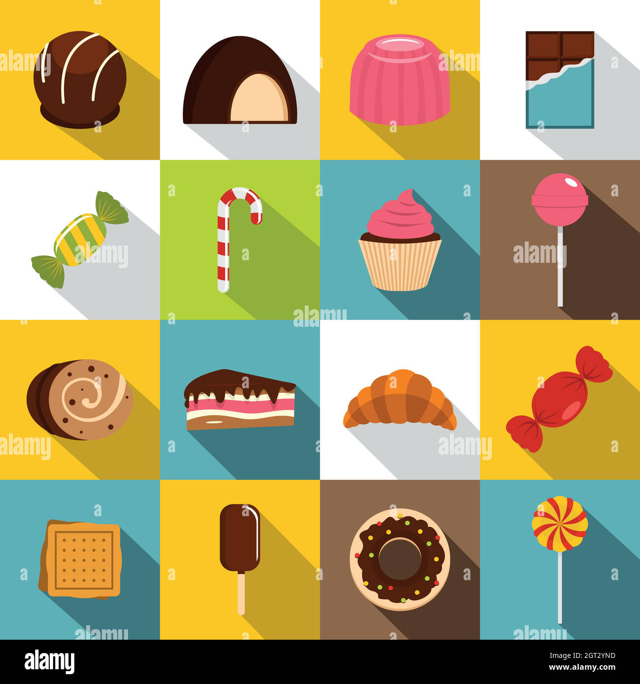 Jelly candies Stock Vector Images - Alamy