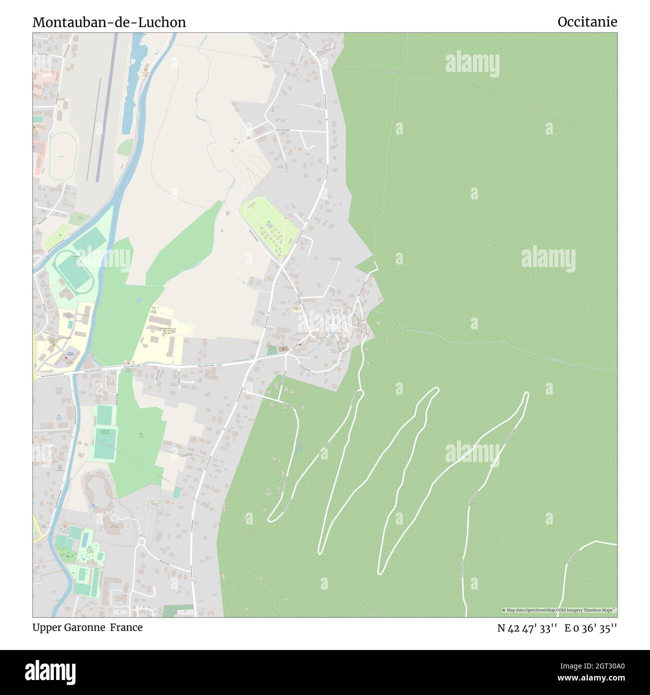 Map montauban france hi-res stock photography and images - Alamy