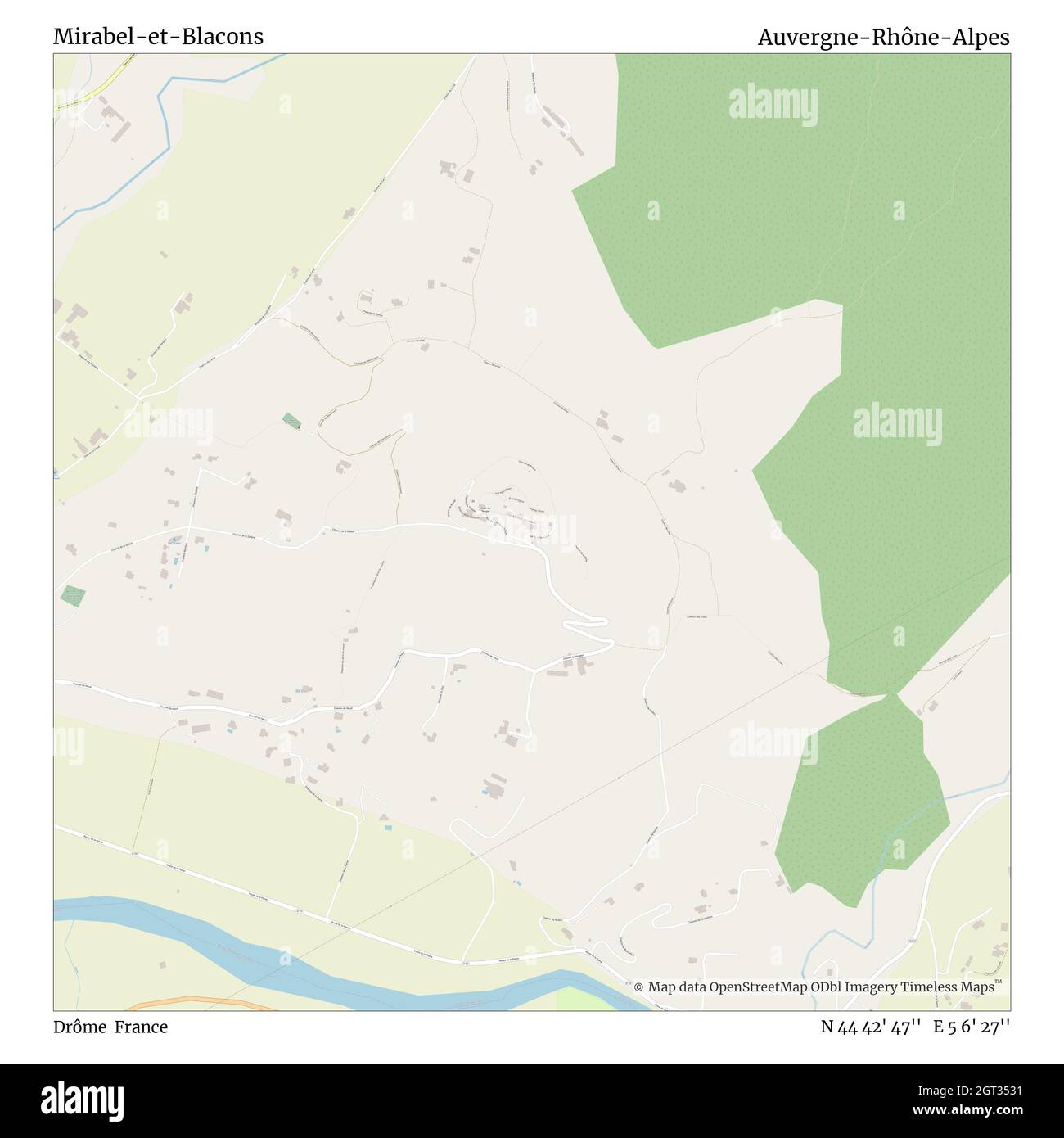 Mirabel map hi-res stock photography and images - Alamy