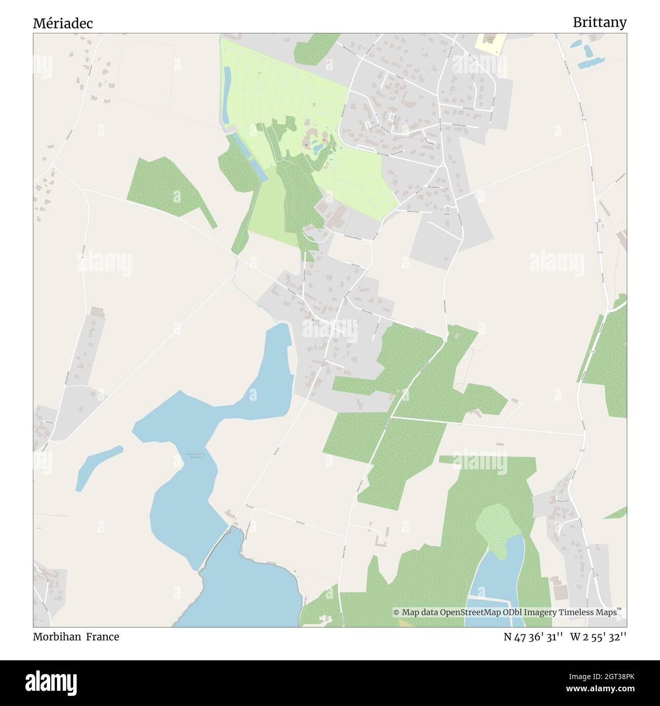 Map of morbihan hi-res stock photography and images - Alamy