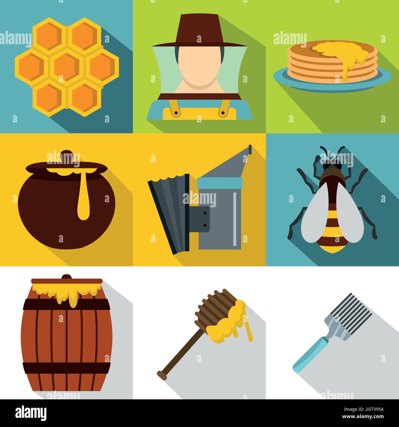Beekeeping farm icons set, flat style Stock Vector Image & Art - Alamy Beekeeping farm icons set, flat style Stock Vector Image & Art - Alamy