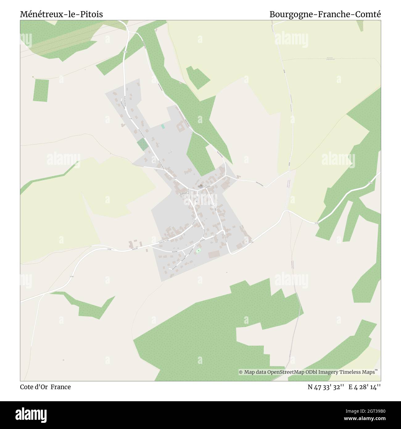Ménétreux-le-Pitois, Cote d'Or, France, Bourgogne-Franche-Comté, N 47 ...
