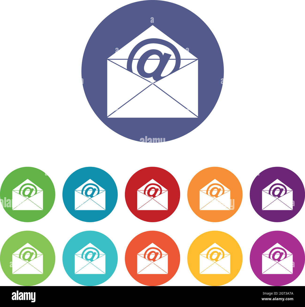 Email envelope symbol Stock Vector Images - Alamy