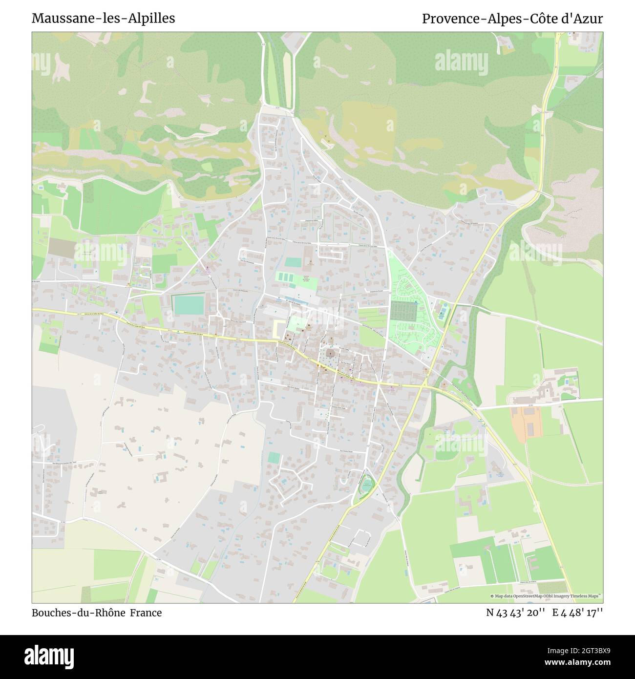 Maussane les alpilles Cut Out Stock Images & Pictures - Alamy