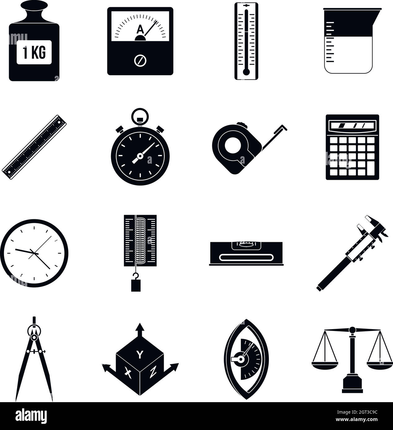 Calculator architect Stock Vector Images - Alamy