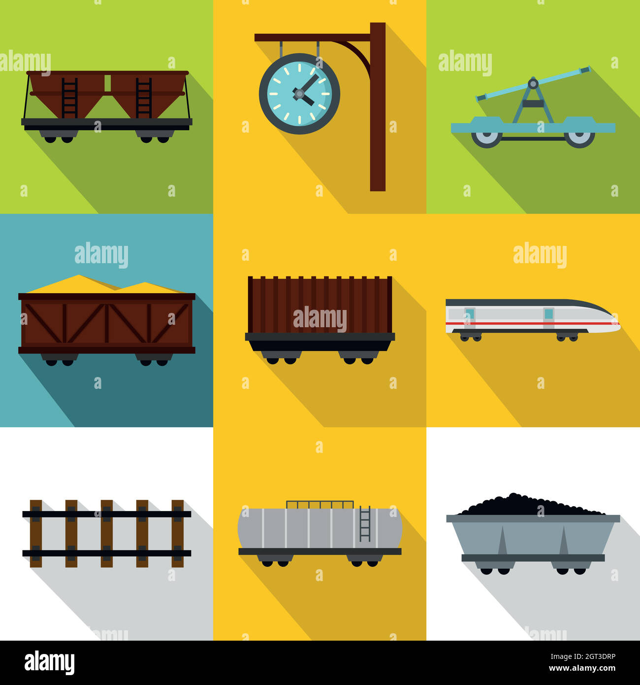 Iron wagon Stock Vector Images - Alamy