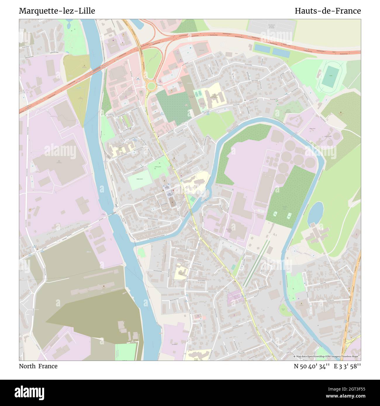 Map of marquette hi-res stock photography and images - Alamy