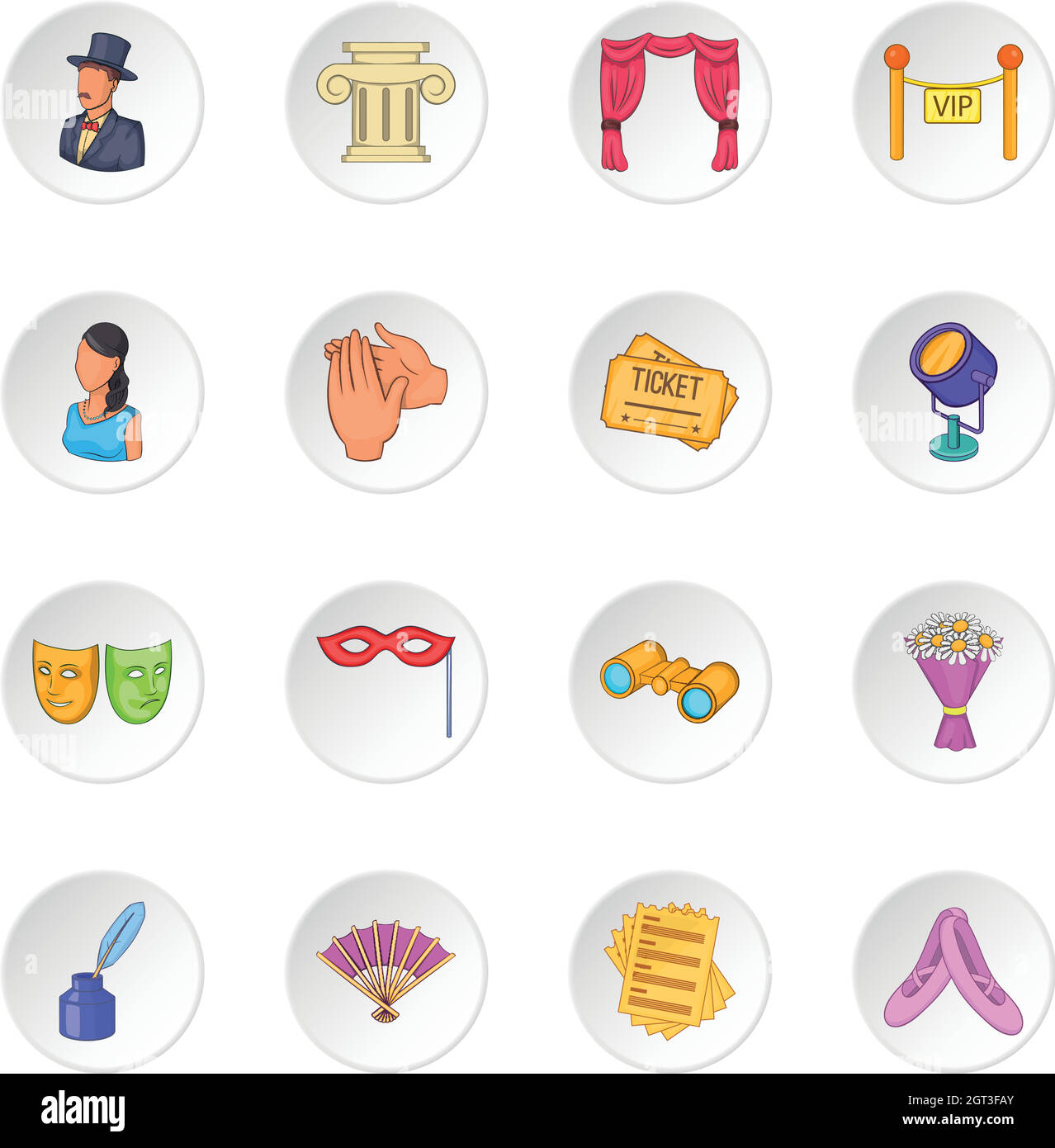 Comedy film set Cut Out Stock Images & Pictures - Alamy