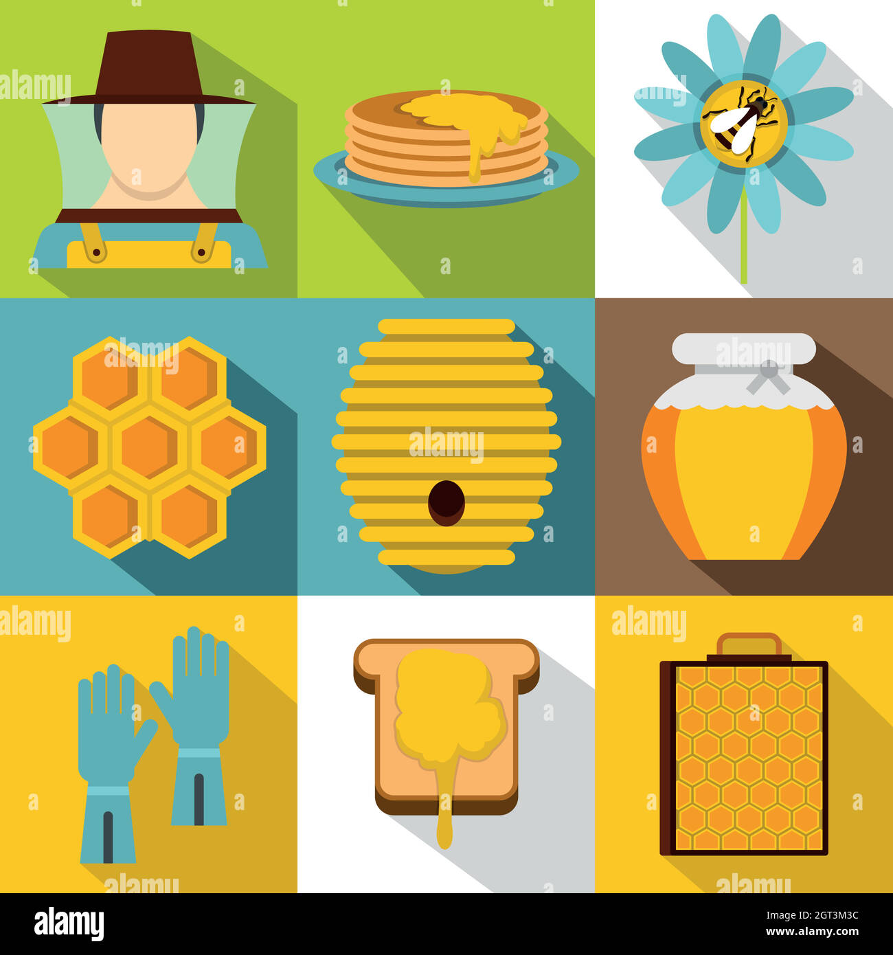 Apiary product Stock Vector Images - Alamy
