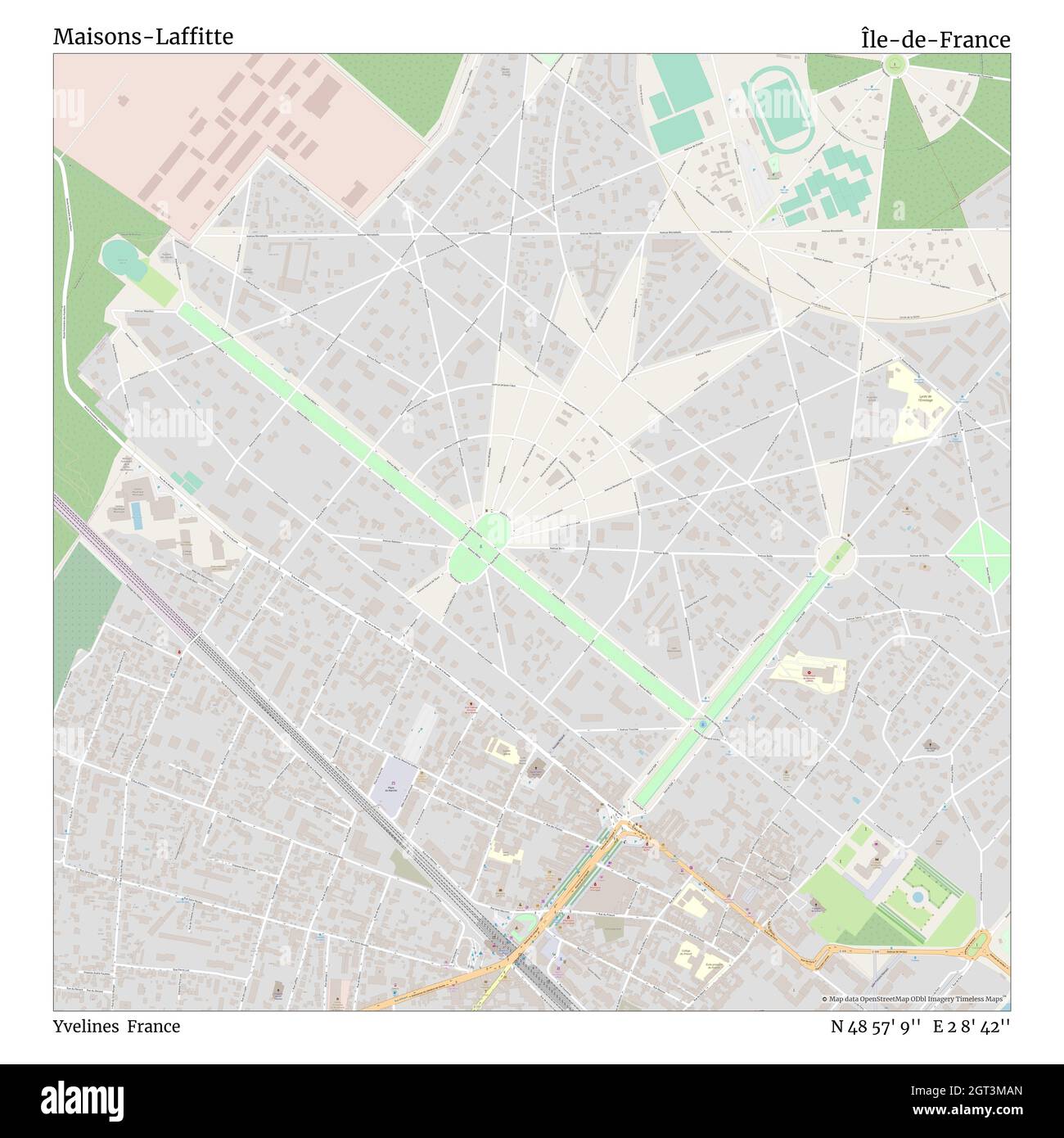 Maisons laffitte Cut Out Stock Images & Pictures - Alamy