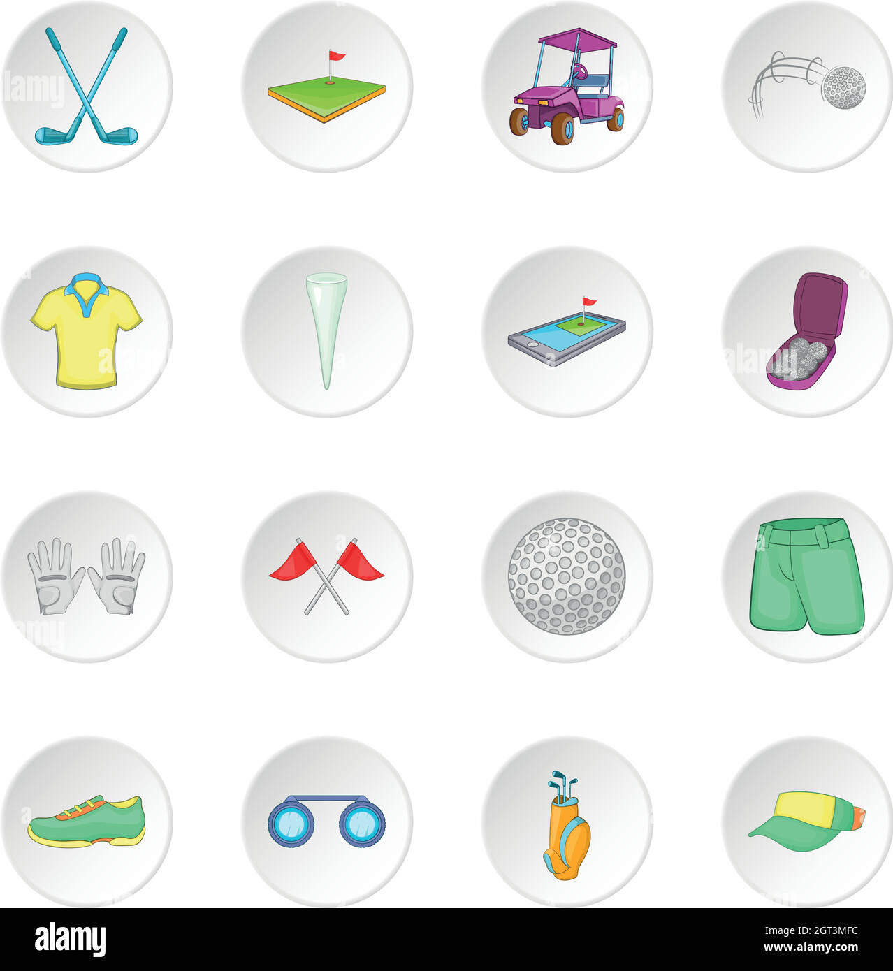 Golf tee box Stock Vector Images - Alamy