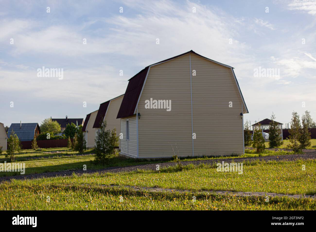 White Country House. Country Plots Out Of Town. Cheap Homes. Rental Of ...