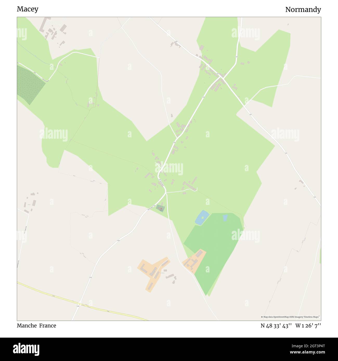 Map of manche hi-res stock photography and images - Alamy