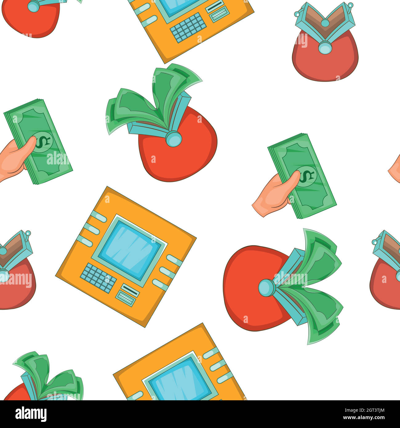 Cartoon money design hi-res stock photography and images - Alamy