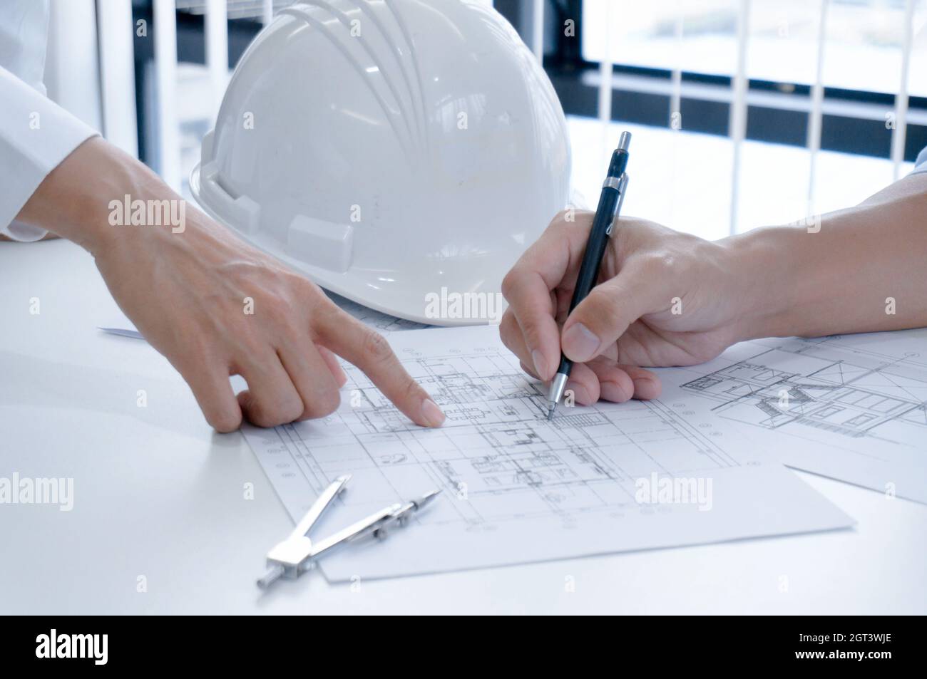 Engineers Drawing High Resolution Stock Photography and Images - Alamy
