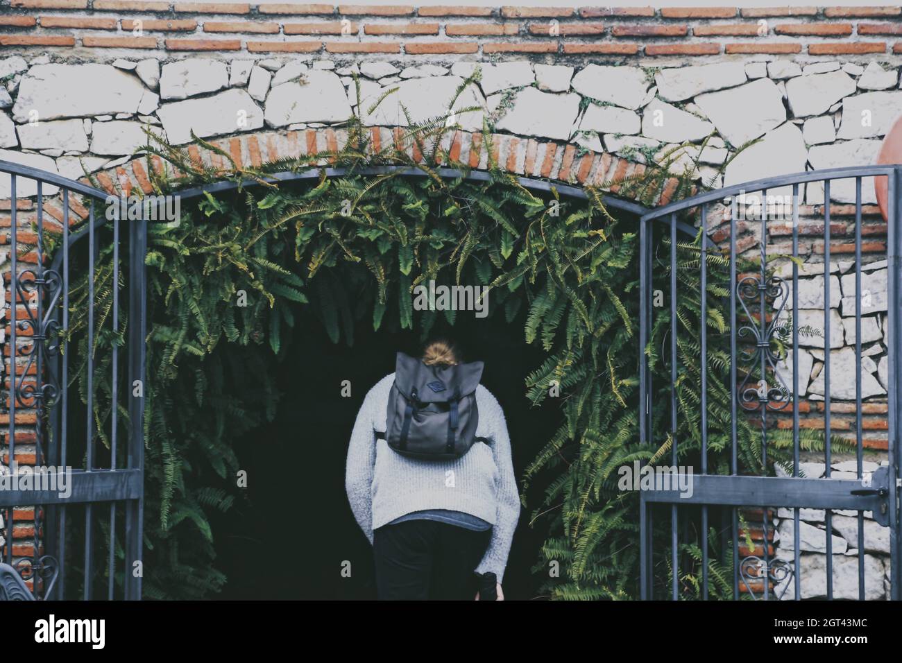 Entering gate hi-res stock photography and images - Alamy