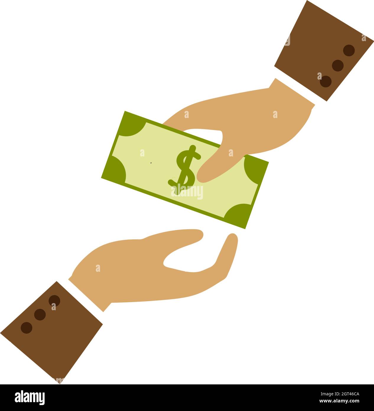 Give money icon Stock Vector Images - Alamy