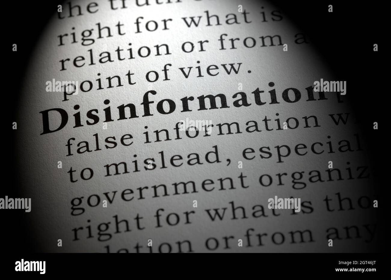 Disinformation hi-res stock photography and images - Alamy