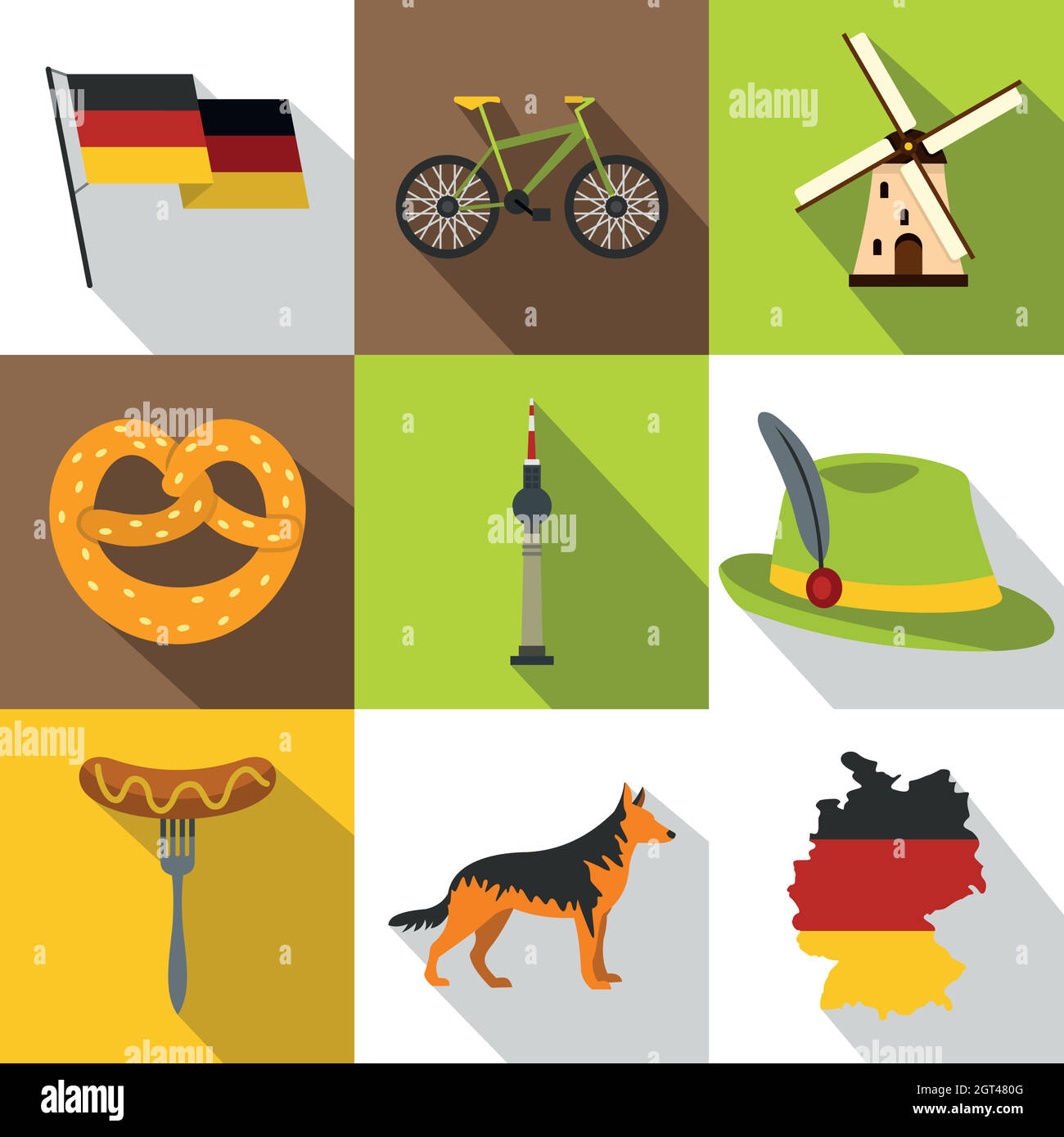 History of germany Stock Vector Images - Alamy