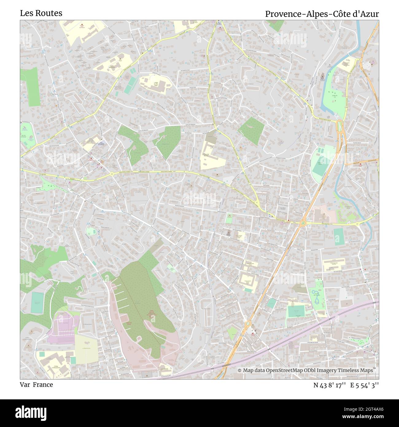 Les Routes, Var, France, Provence-Alpes-Côte d'Azur, N 43 8' 17'', E 5 ...