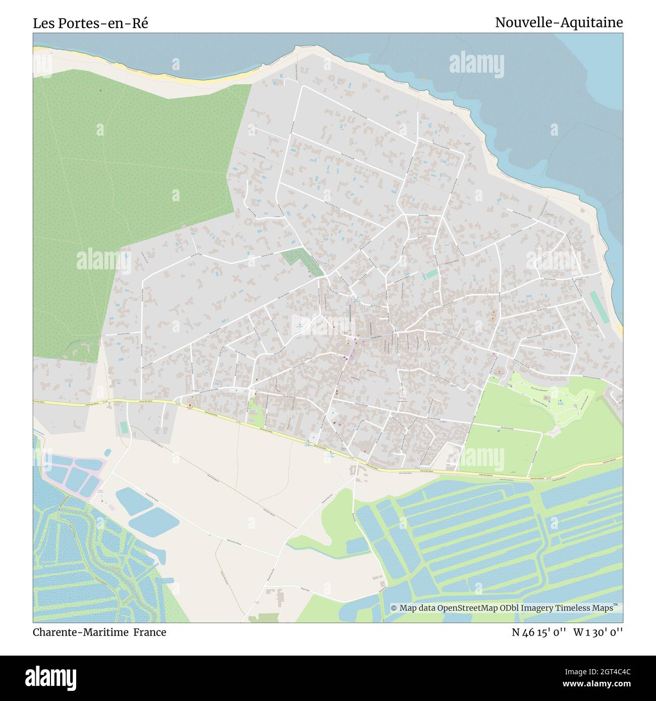 Les Portes-en-Ré, Charente-Maritime, France, Nouvelle-Aquitaine, N 46 ...