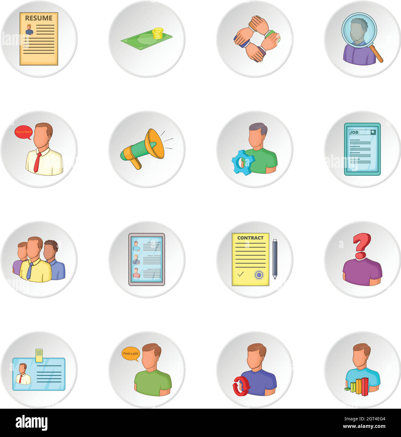 People management human resources Cut Out Stock Images & Pictures - Alamy