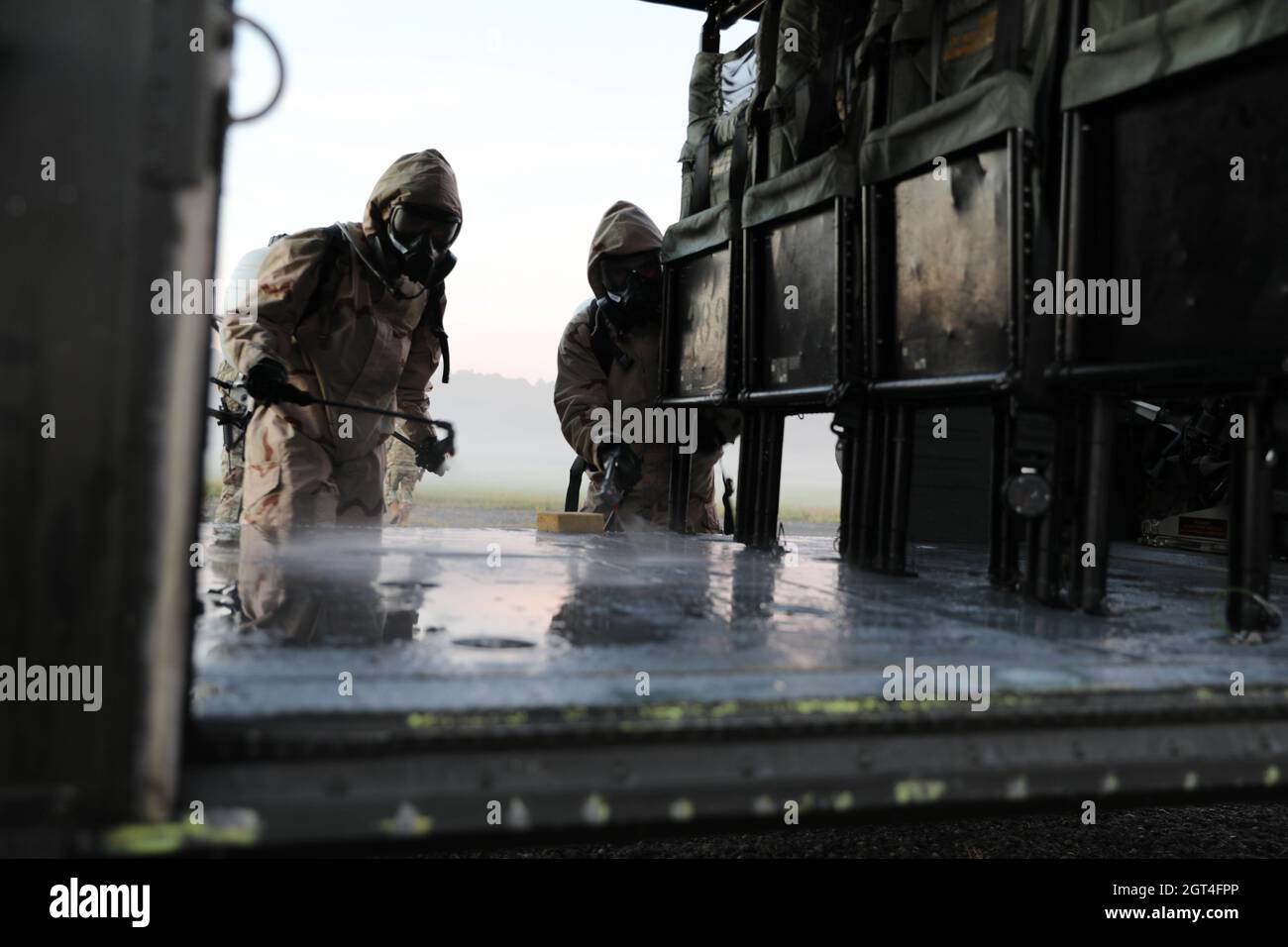 U.S. Army Soldiers from 83rd Chemical, Biological, Radiological, and ...