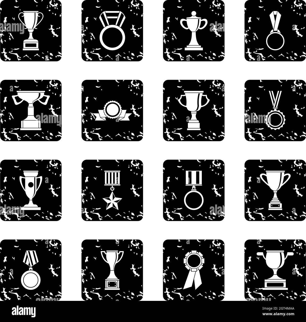 Trophy icons set Stock Vector Image & Art - Alamy