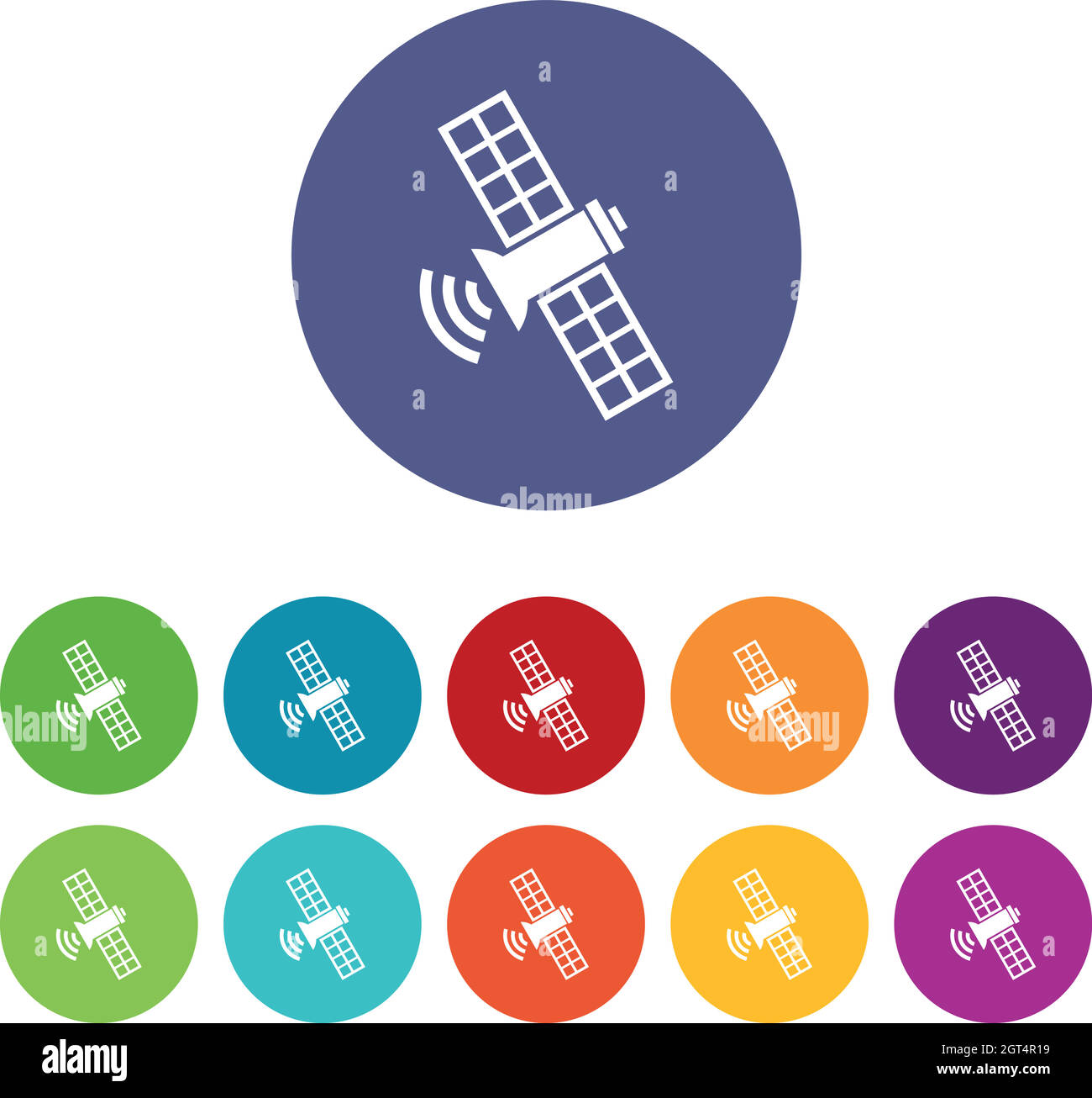 Set space object isolated Stock Vector Images - Alamy