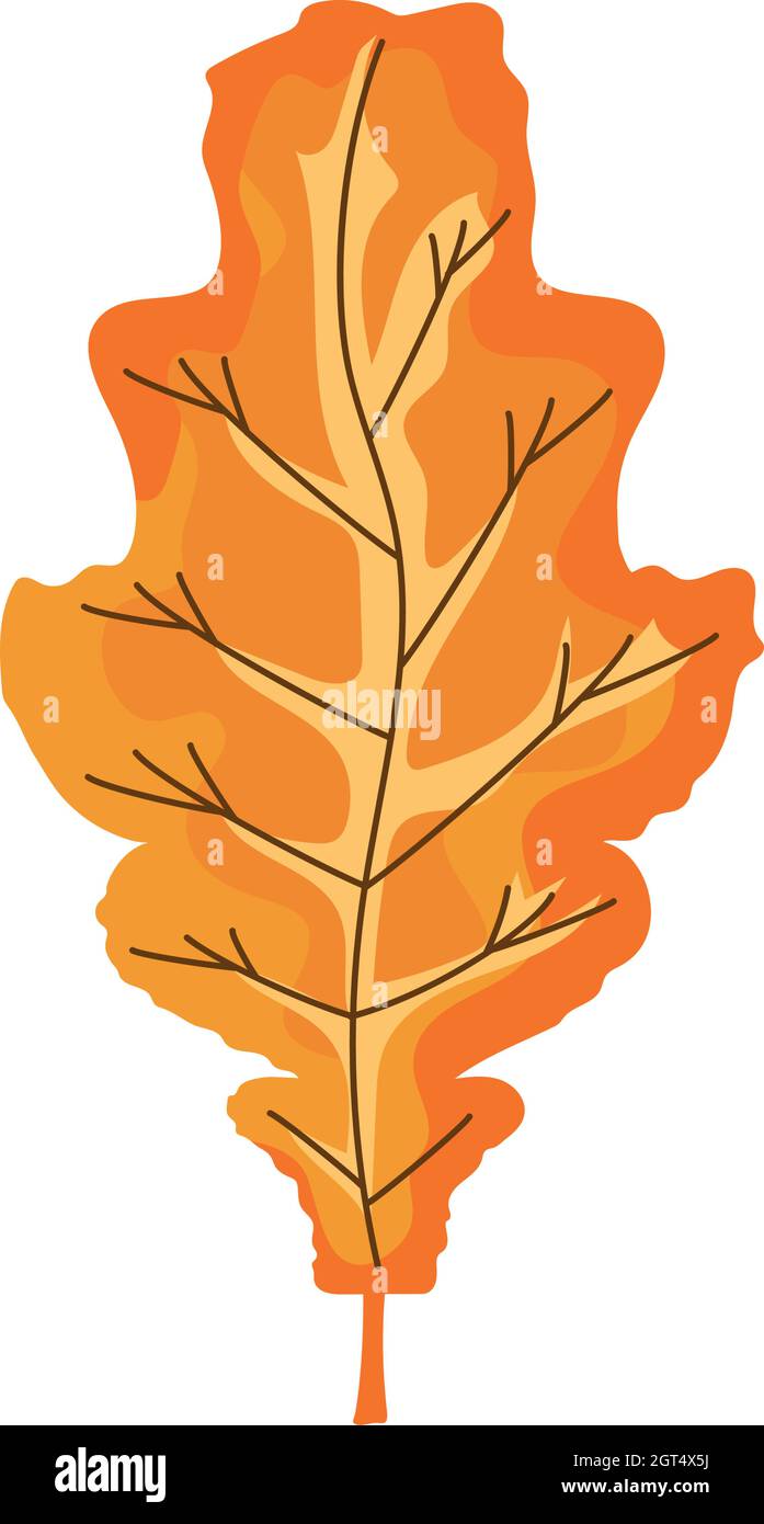autumn leaf color orange Stock Vector Image & Art - Alamy