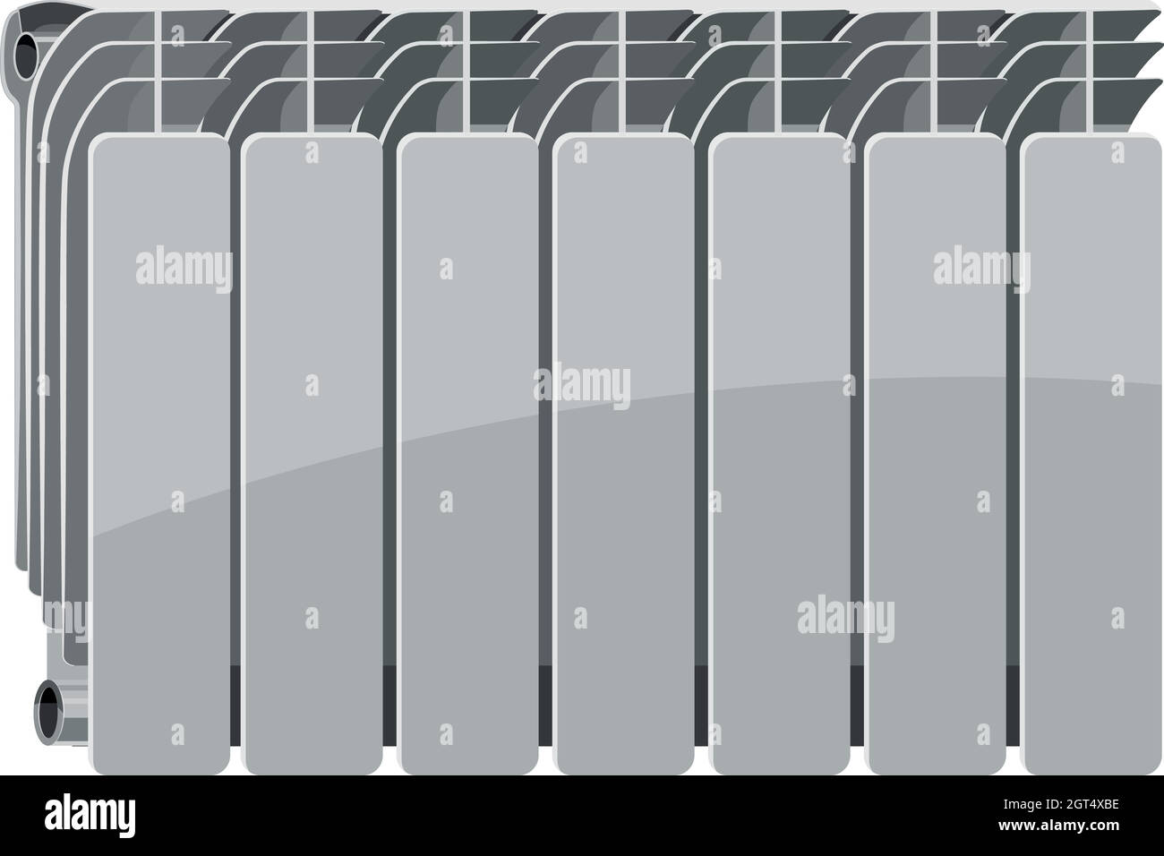 Heating battery icon, cartoon style Stock Vector Image & Art - Alamy