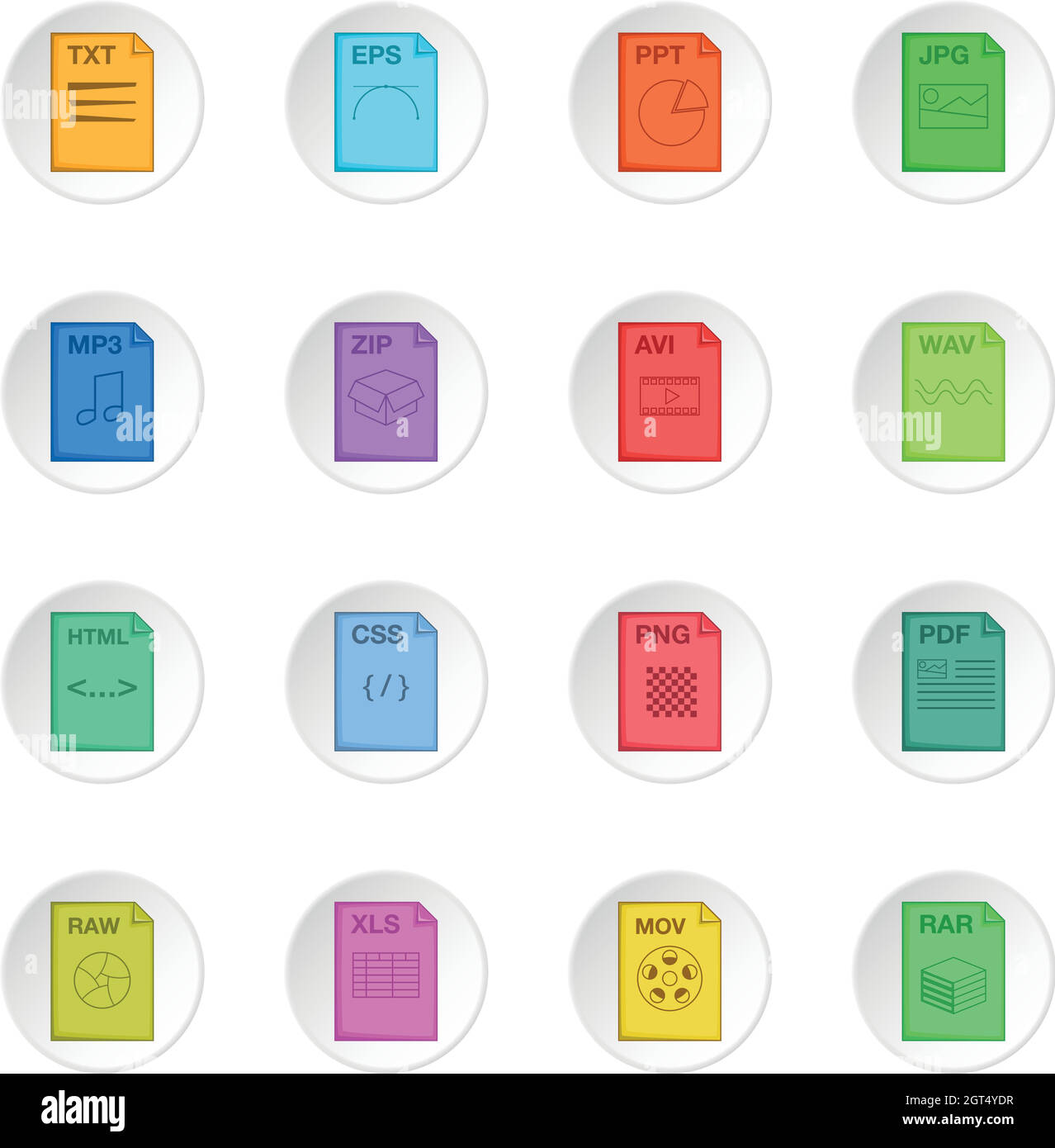 File extension icons set Stock Vector Image & Art - Alamy File extension icons set Stock Vector Image & Art - Alamy