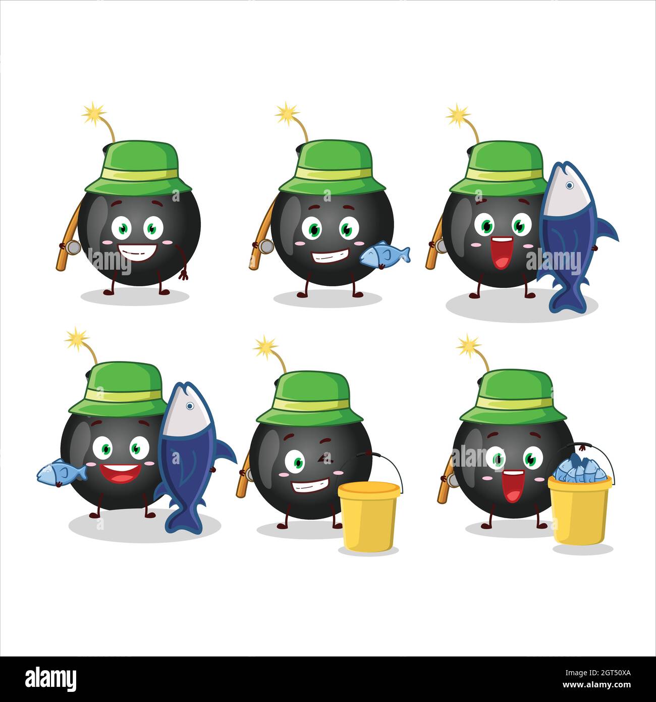 Bomb Fishing Stock Vector Images - Alamy