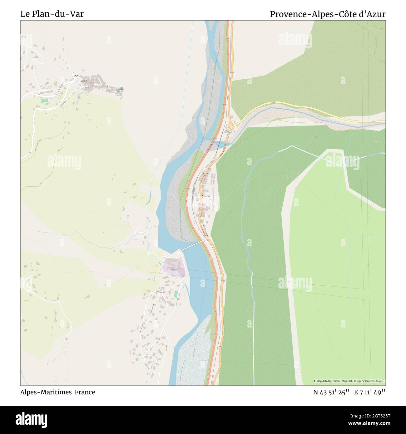 Le Plan-du-Var, Alpes-Maritimes, France, Provence-Alpes-Côte d'Azur, N ...
