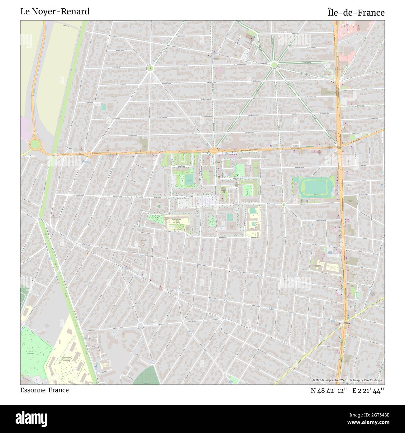 Le Noyer-Renard, Essonne, France, Île-de-France, N 48 42' 12'', E 2 21 ...