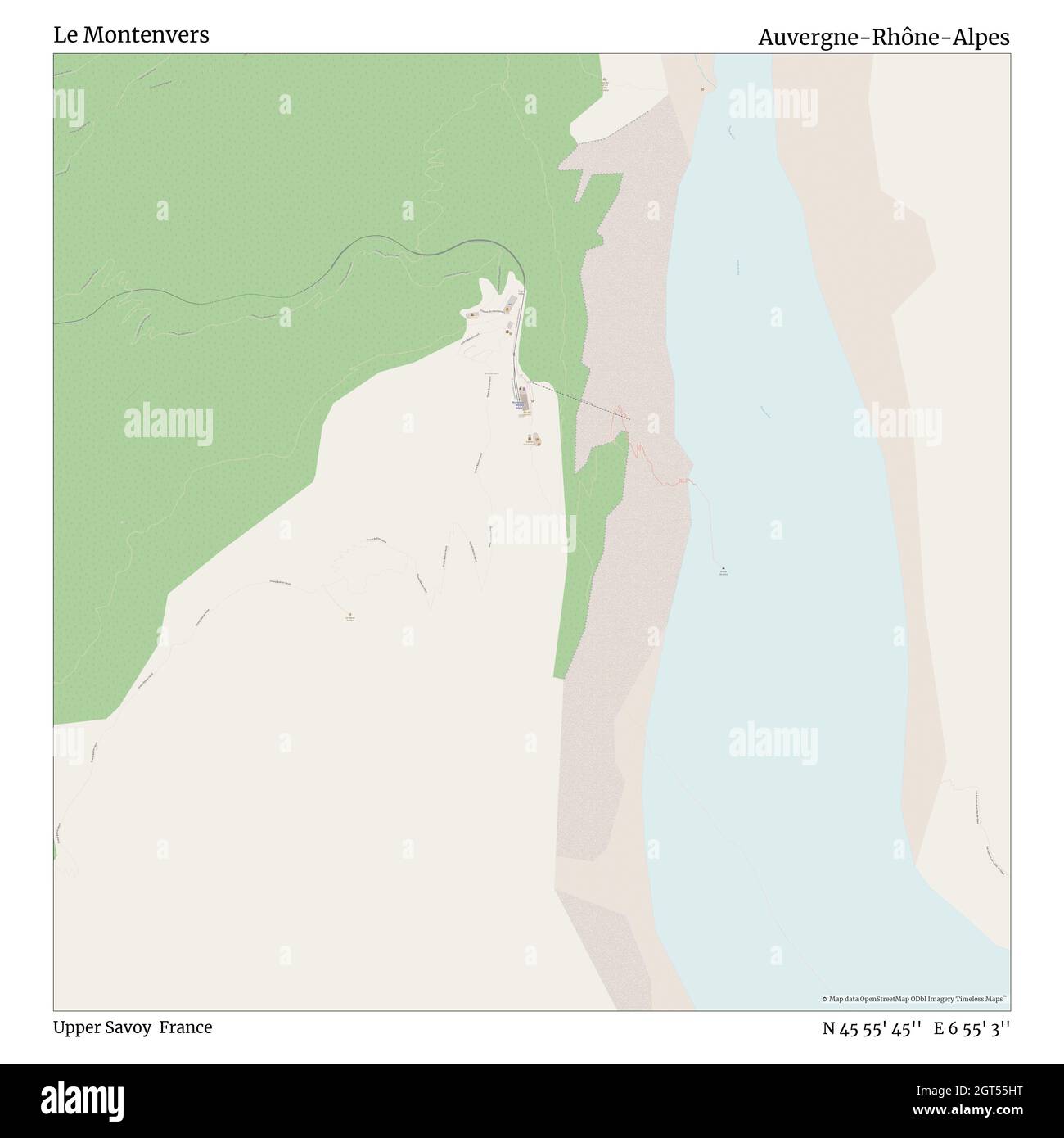 Le Montenvers, Upper Savoy, France, Auvergne-Rhône-Alpes, N 45 55' 45 ...