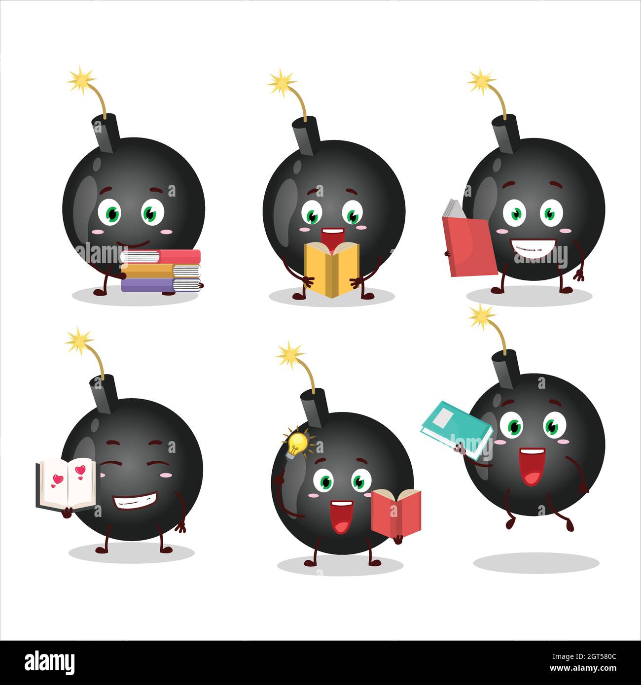 A picture of bomb explosive firecracker cartoon character concept ...