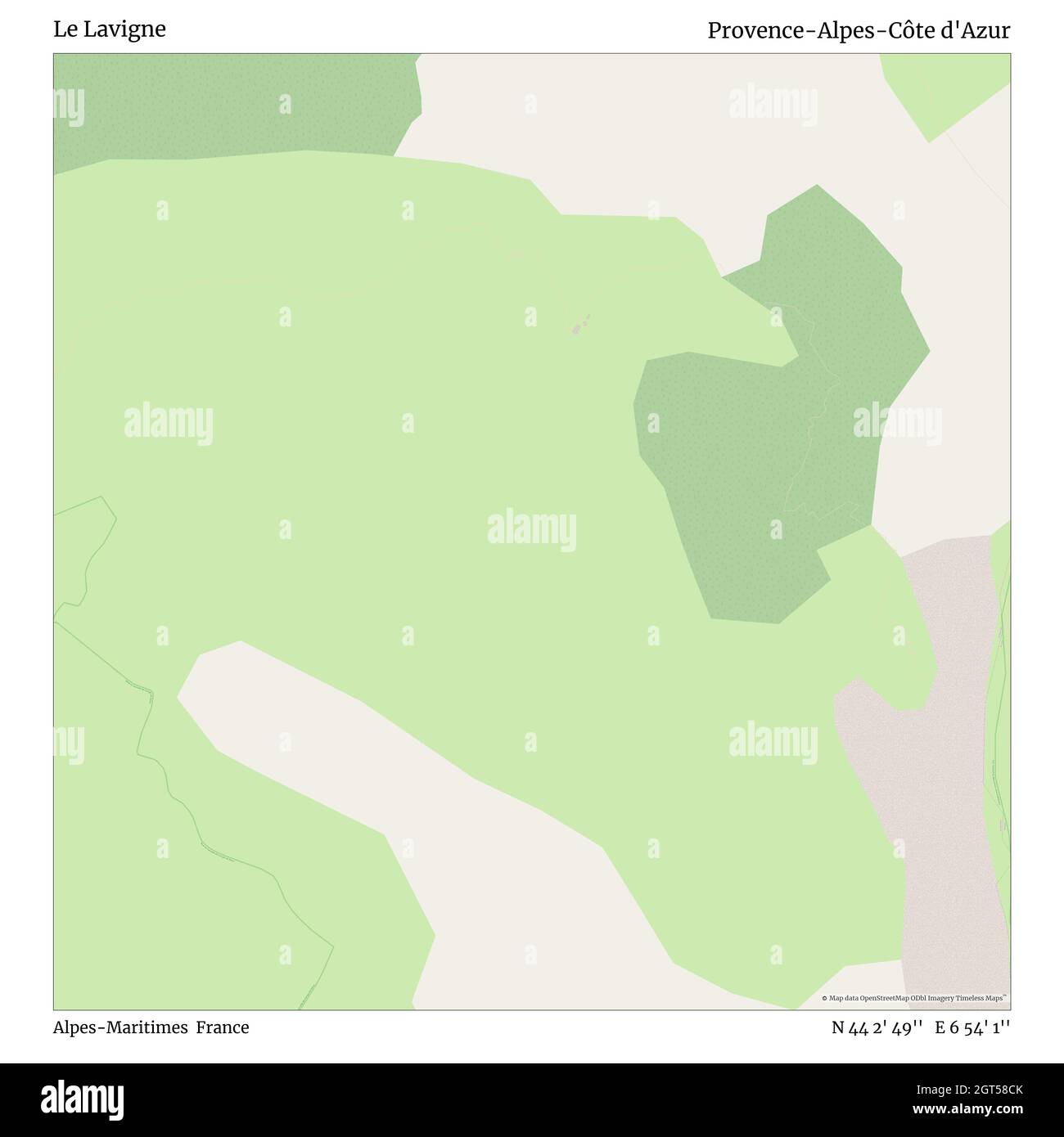 Le Lavigne, Alpes-Maritimes, France, Provence-Alpes-Côte d'Azur, N 44 2 ...