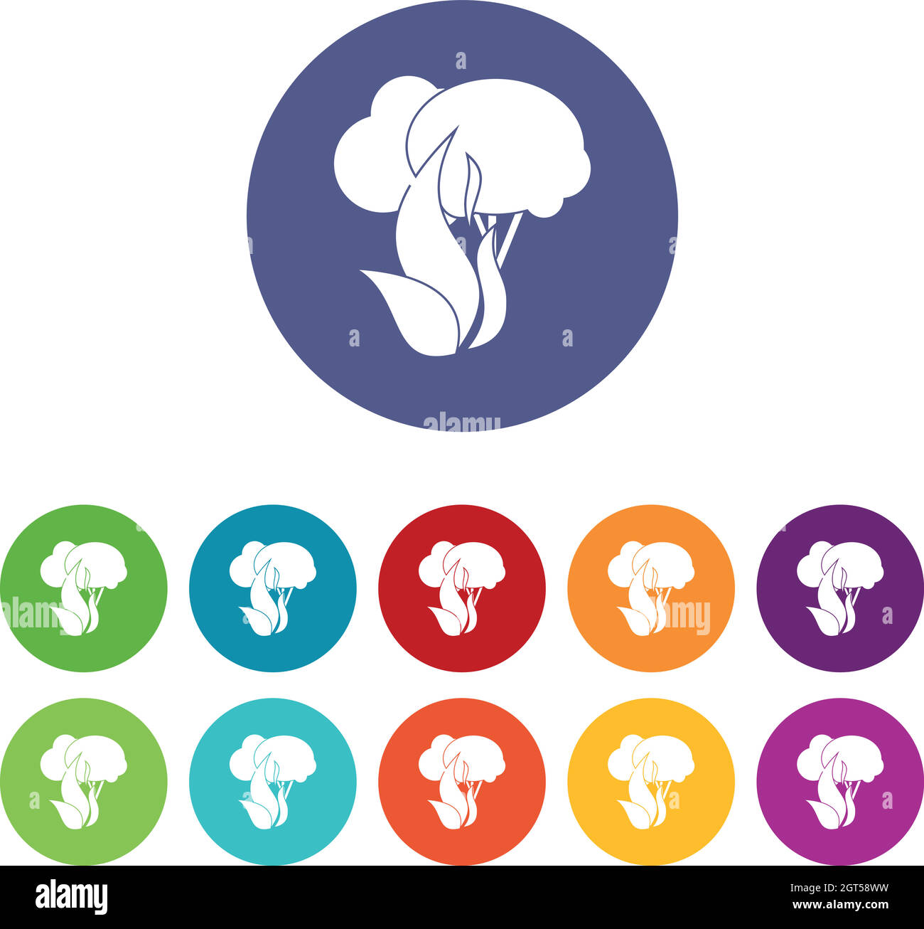 Fire burning burning dry Stock Vector Images - Alamy