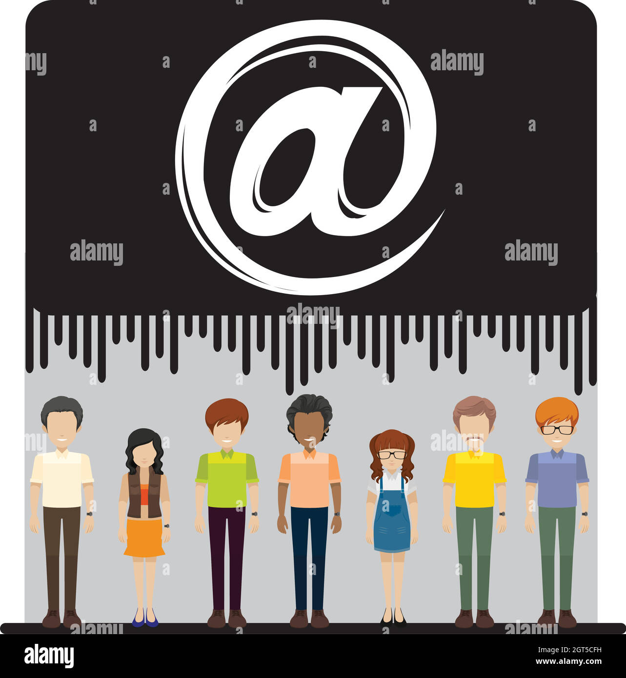 Women network Stock Vector Images - Alamy