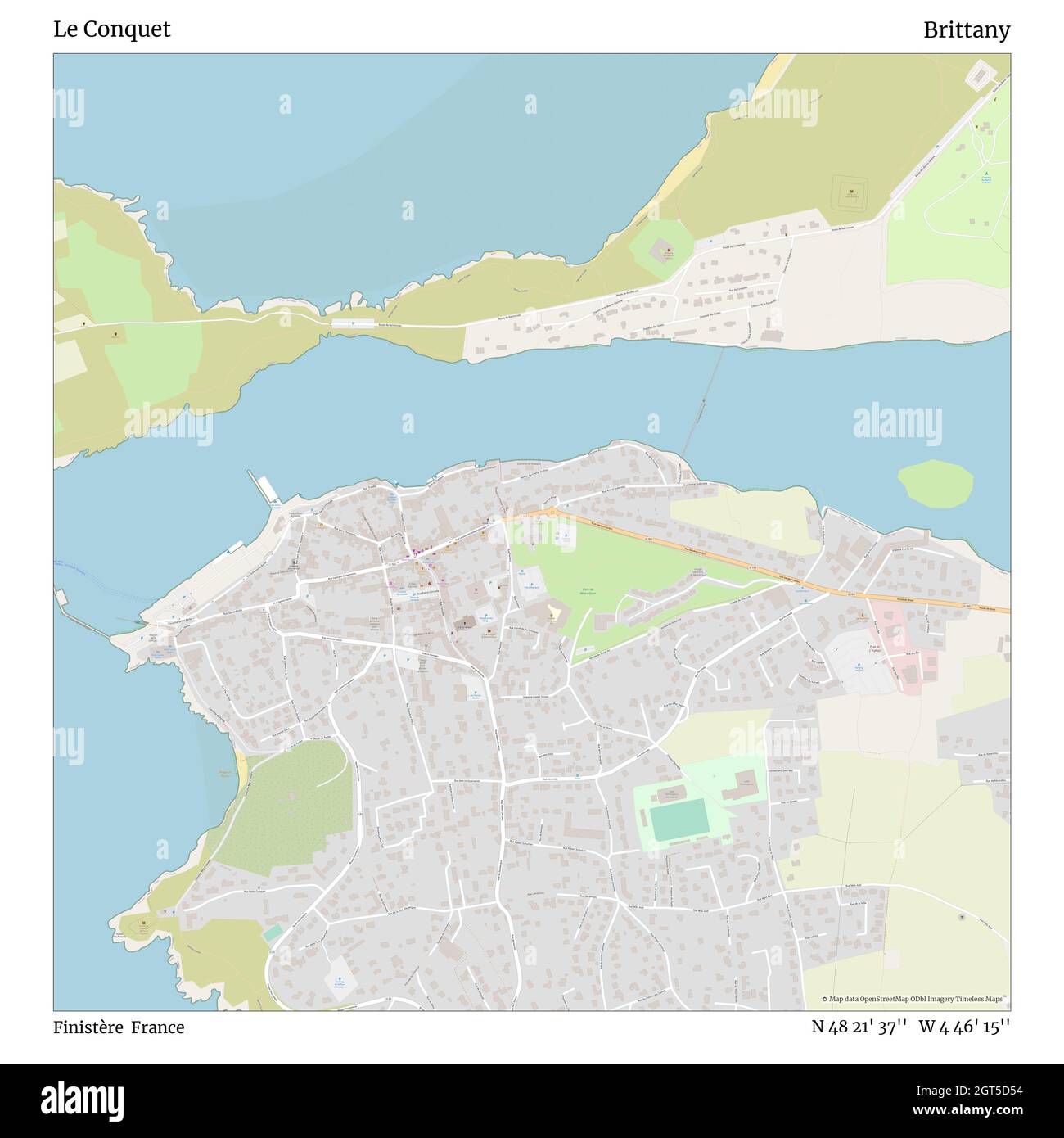 France brittany finistere le conquet Cut Out Stock Images & Pictures ...