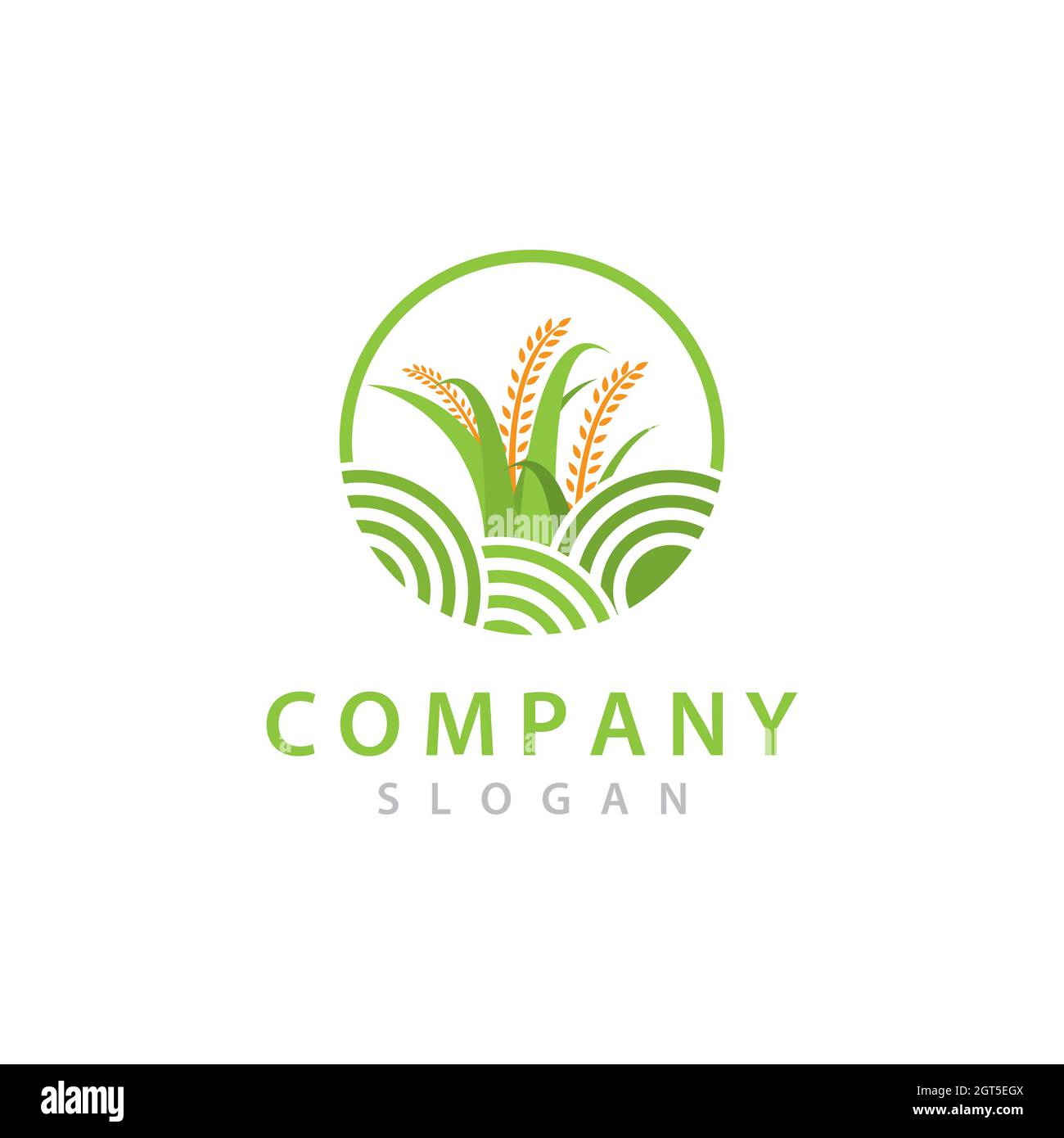 Rice logo hi-res stock photography and images - Alamy